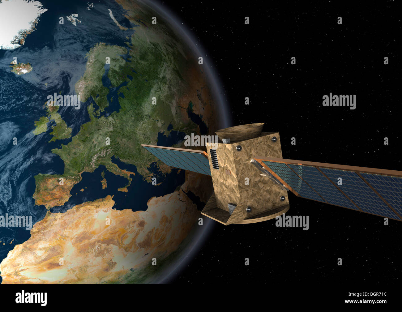 World satellite image hi-res stock photography and images - Alamy