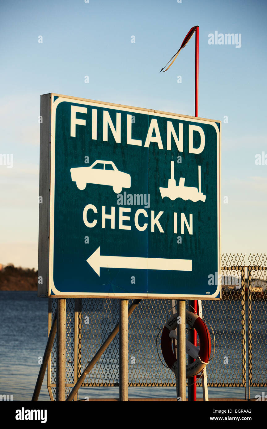 Ferry passenger check in hi-res stock photography and images - Alamy