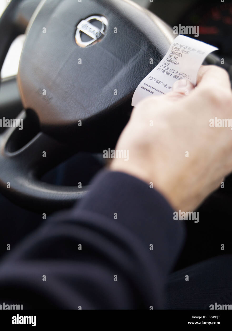 Car receipts hi-res stock photography and images - Alamy