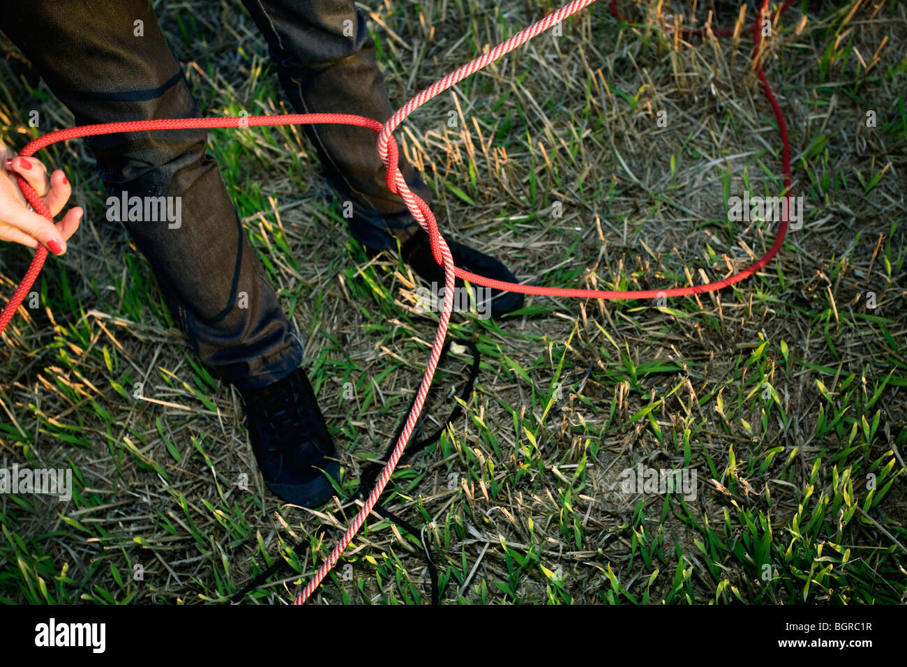 Intertwined rope hi-res stock photography and images - Alamy