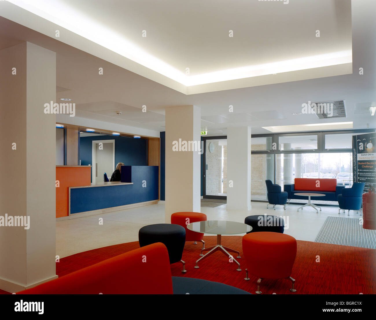woodland court, main reception Stock Photo - Alamy