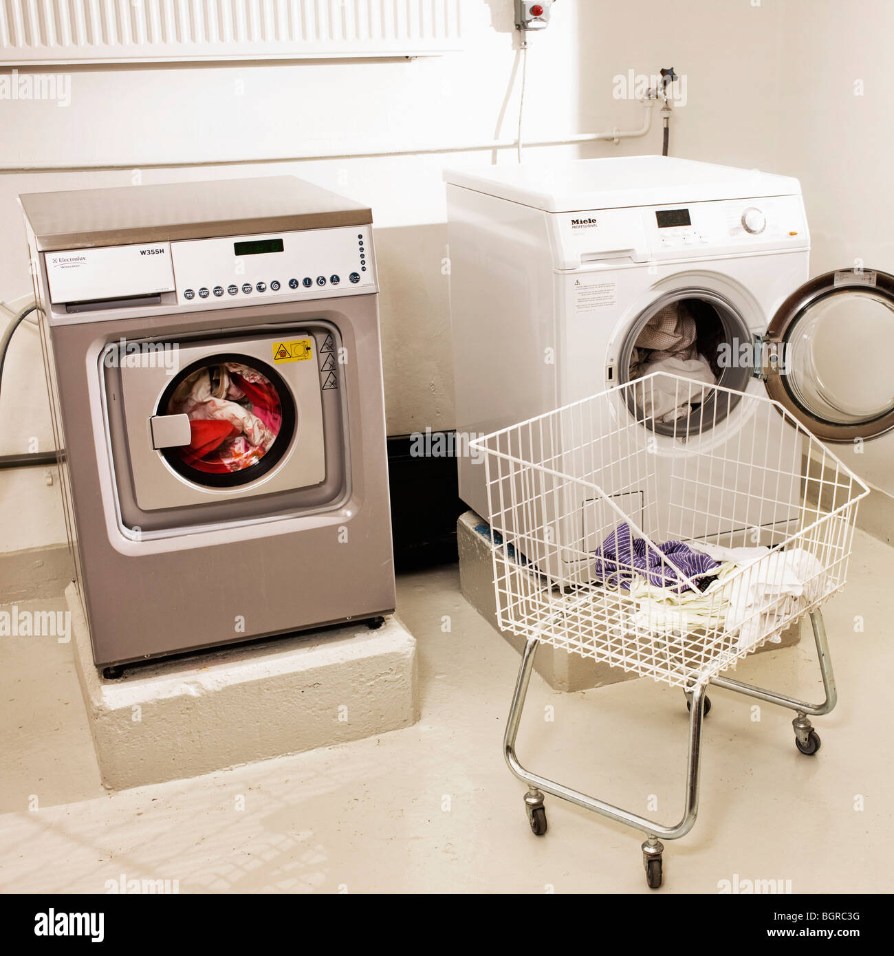 Washing machines, Sweden Stock Photo - Alamy