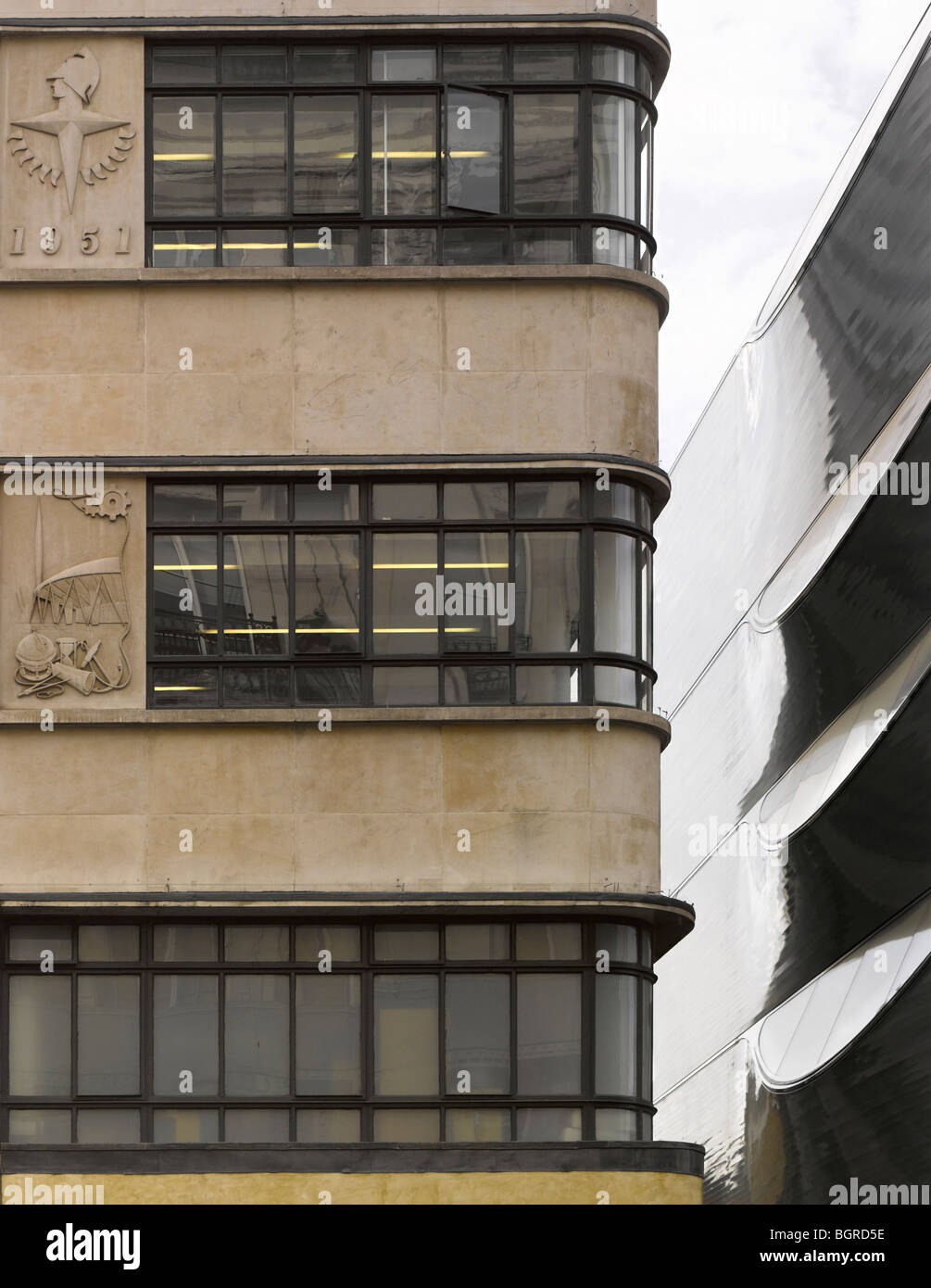 10 hills place detail Stock Photo - Alamy