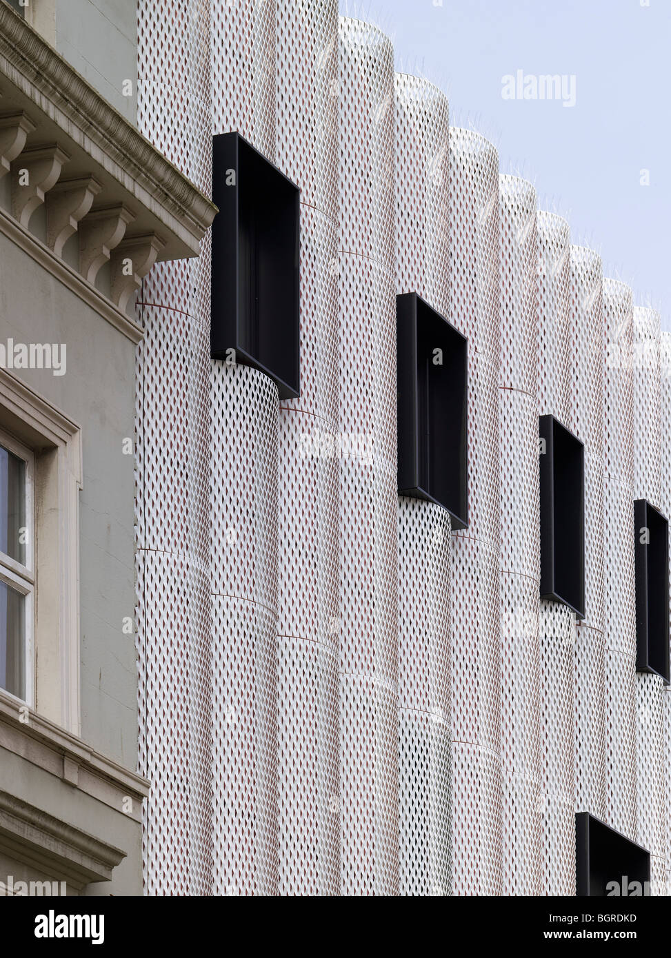 the quarterhouse folkestone alison brooks architects facade perforated ...