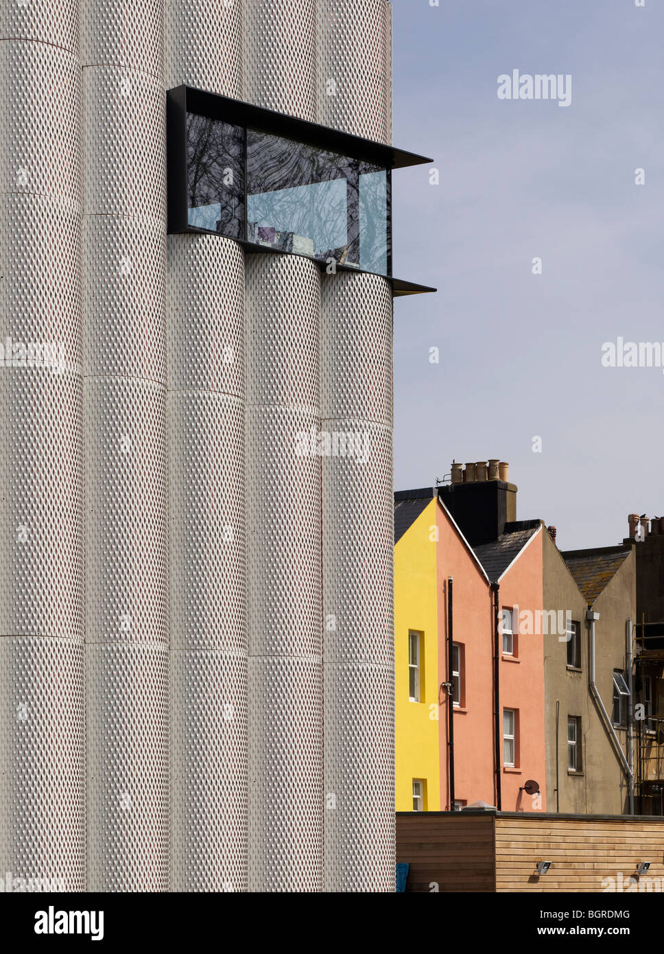 the quarterhouse folkestone alison brooks architects facade perforated ...