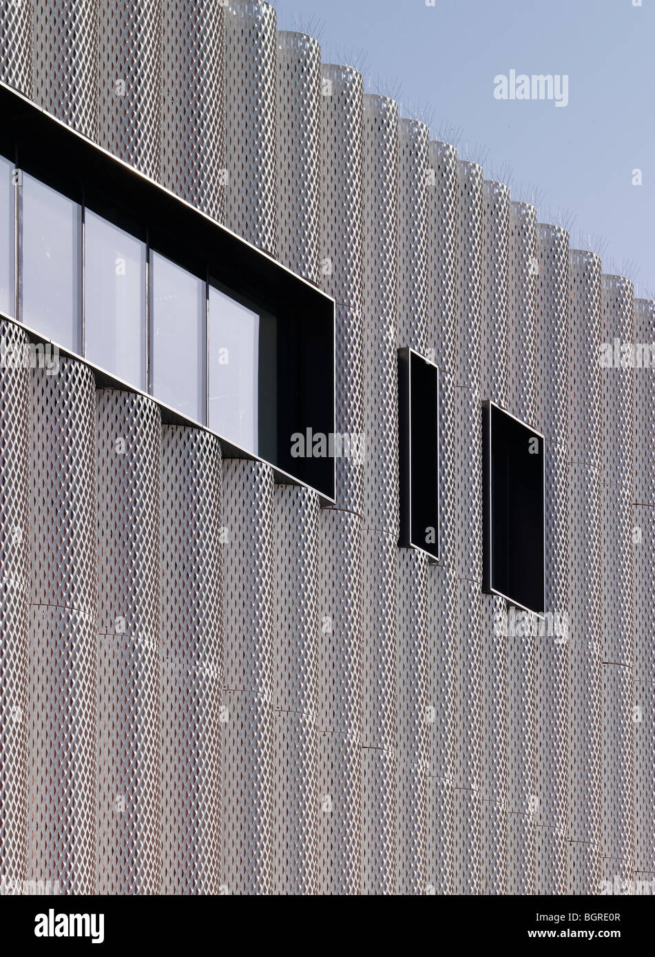 the quarterhouse folkestone alison brooks architects facade perforated ...