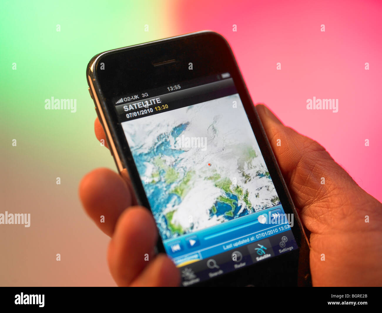 Satellite map hi-res stock photography and images - Alamy