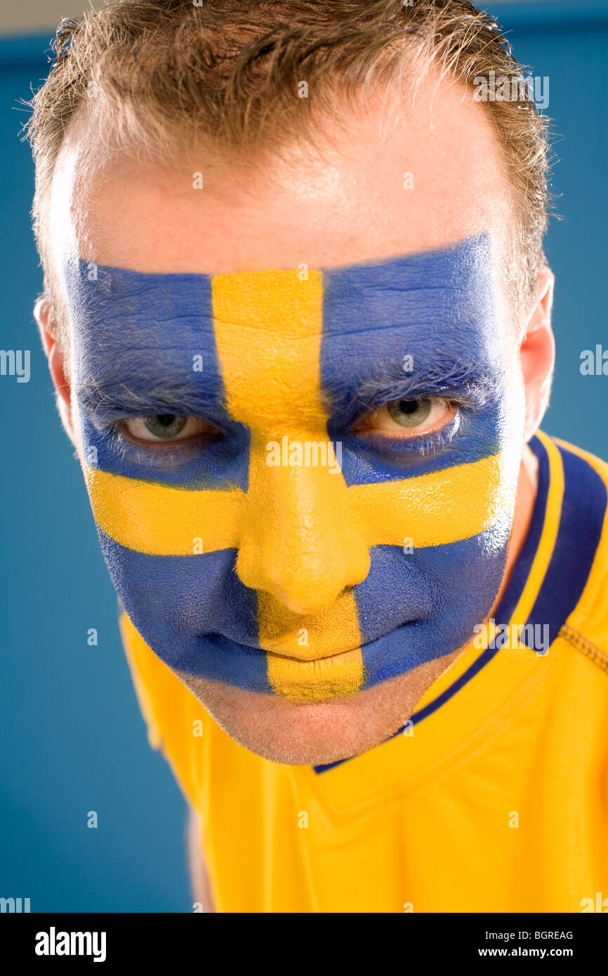 Man swedish flag hi-res stock photography and images - Alamy