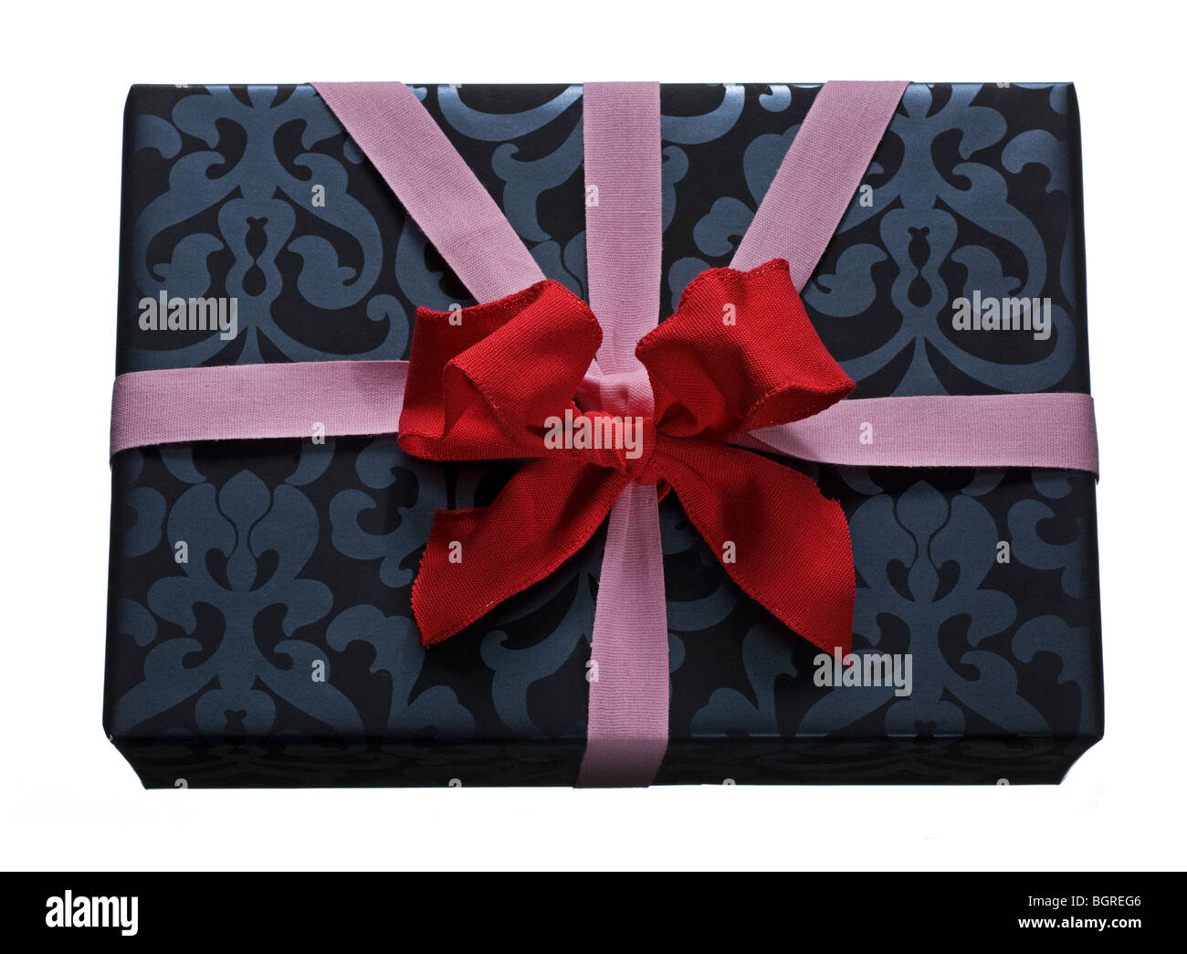 Top view red wrapped Cut Out Stock Images & Pictures - Alamy