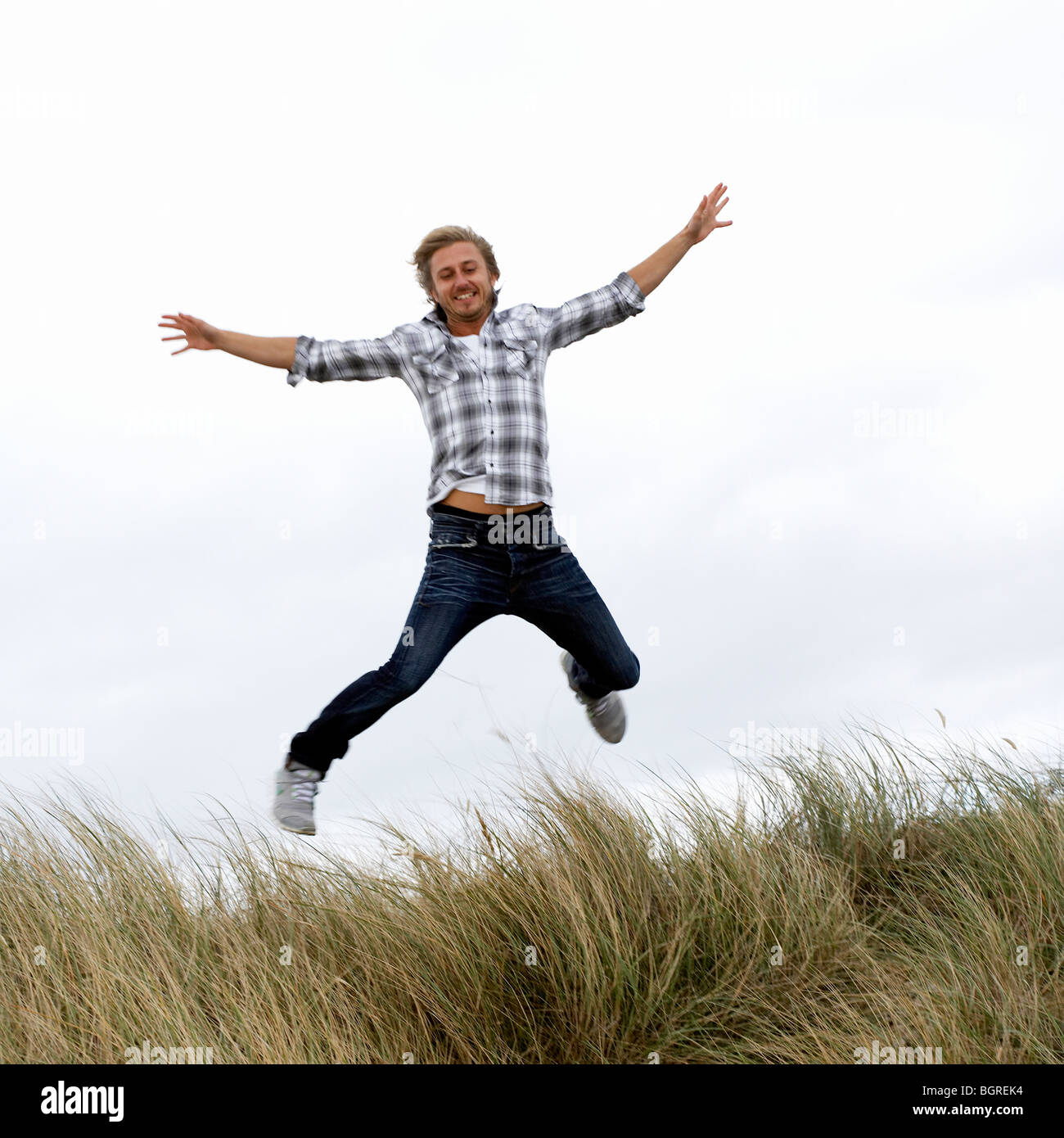 Person Jumping Up And Down