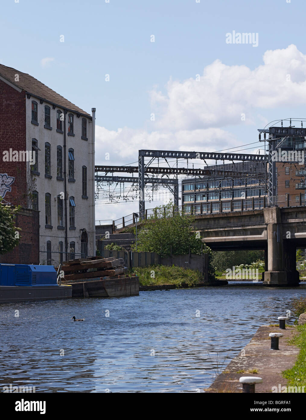 monkbridge office building allies and morrison leeds bridge canal view ...