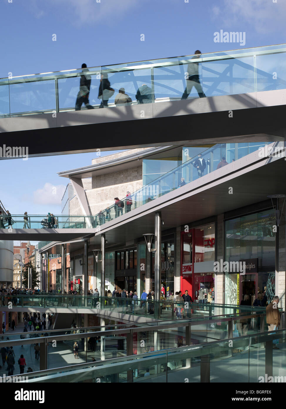 LIVERPOOL ONE SHOPPING CENTRE, LIVERPOOL, UNITED KINGDOM, ALLIES AND ...