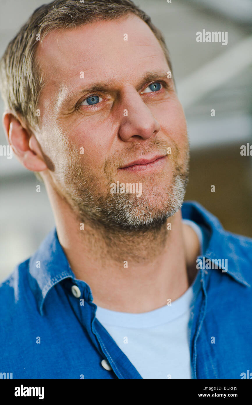 Portrait of a Scandinavian man Stock Photo - Alamy