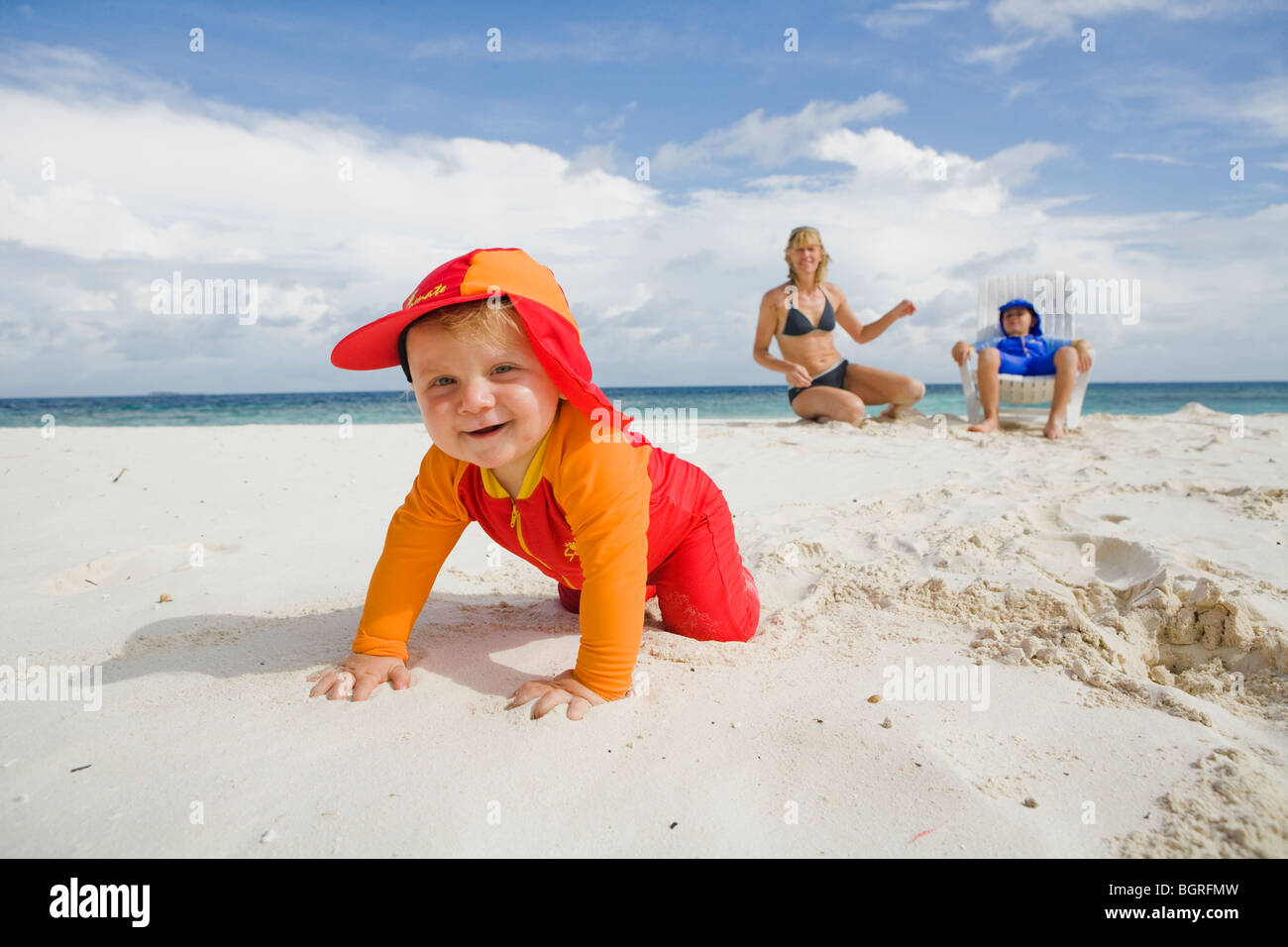Maldives children hi-res stock photography and images - Alamy