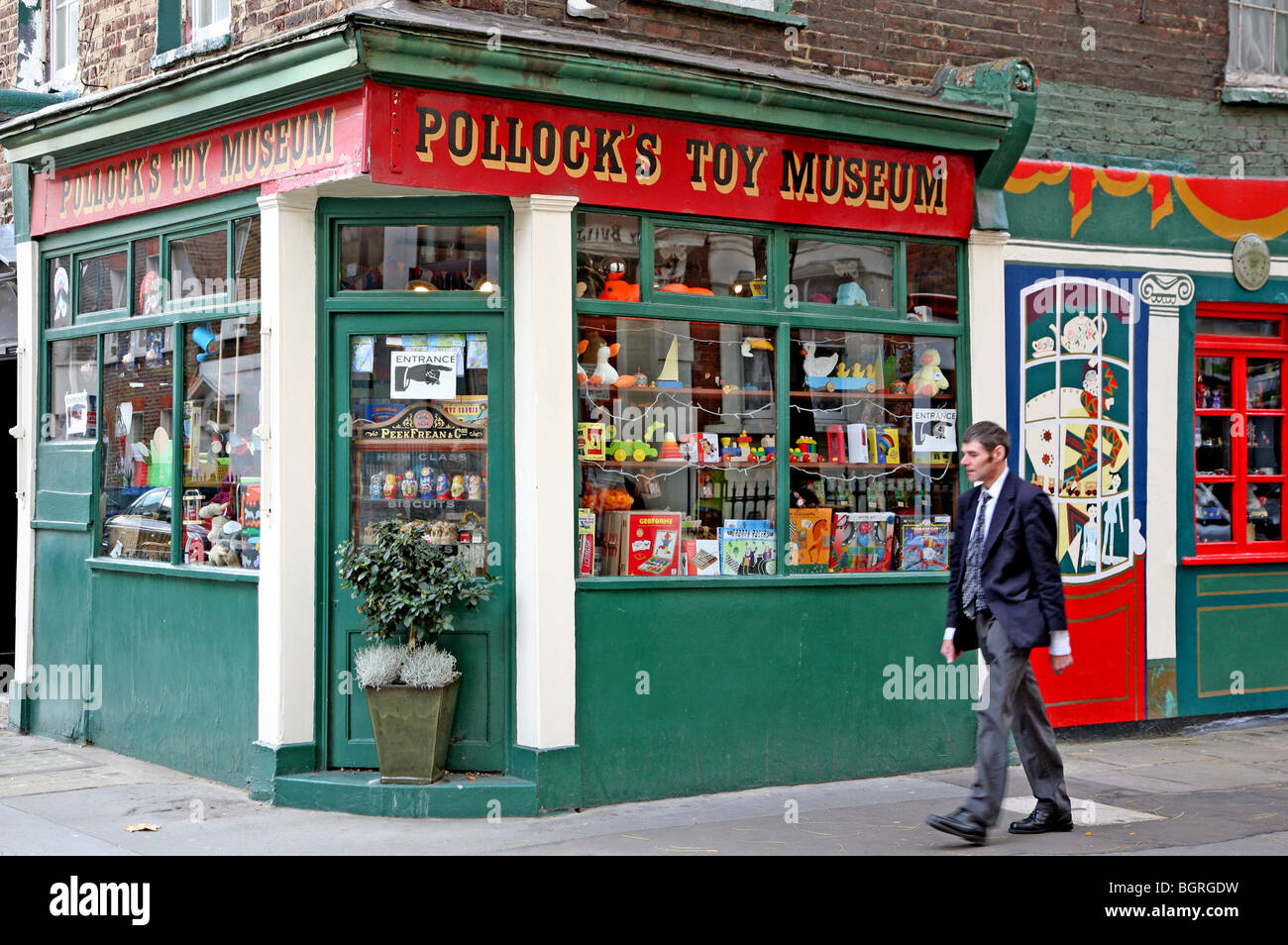 Pollock's Toy Museum, London Stock Photo - Alamy
