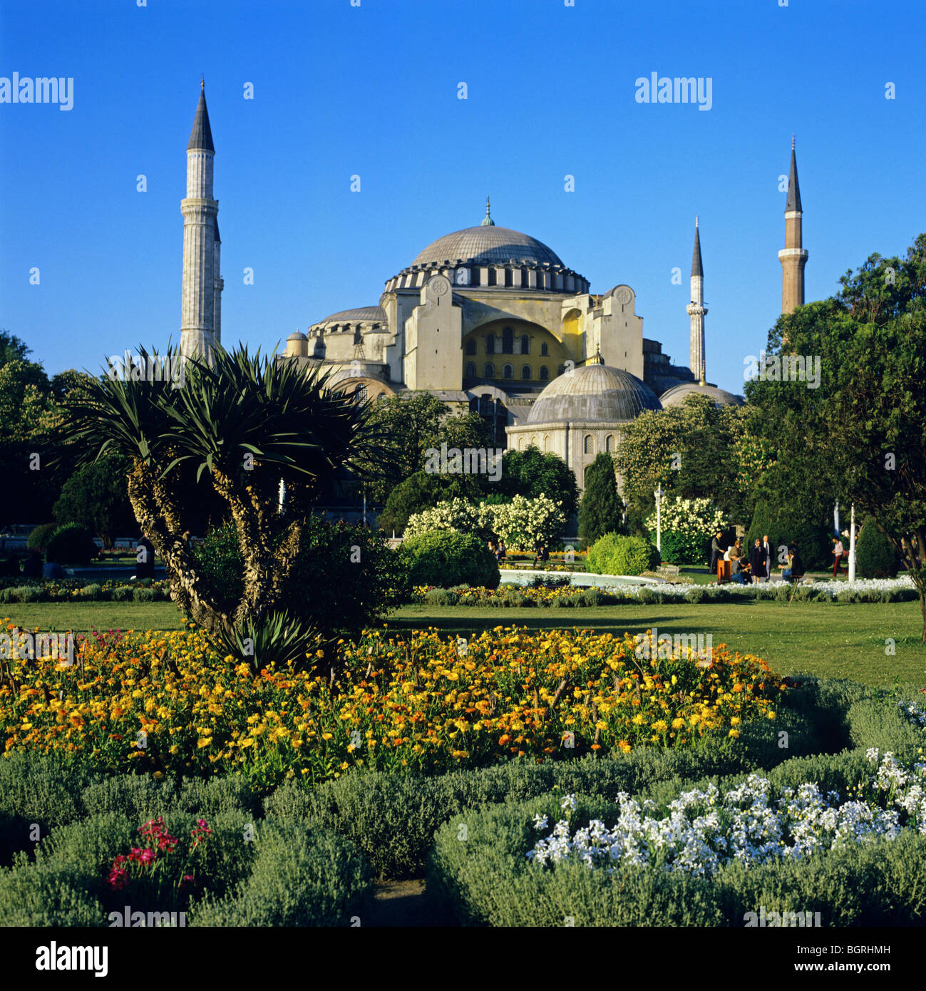 Istanbul - The Hagia Sophia, originally built as a church then became a ...