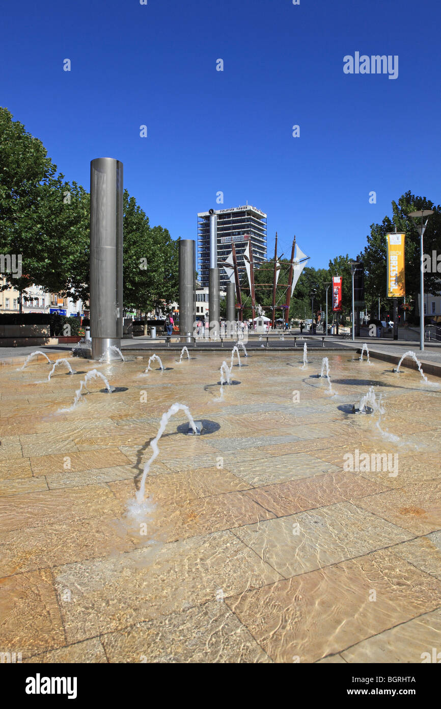 Bristol, Centre Promenade Stock Photo - Alamy