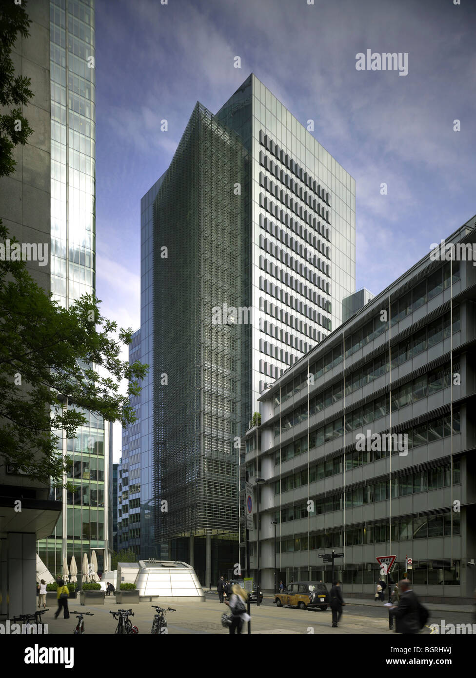 ropemaker office building, london Stock Photo - Alamy