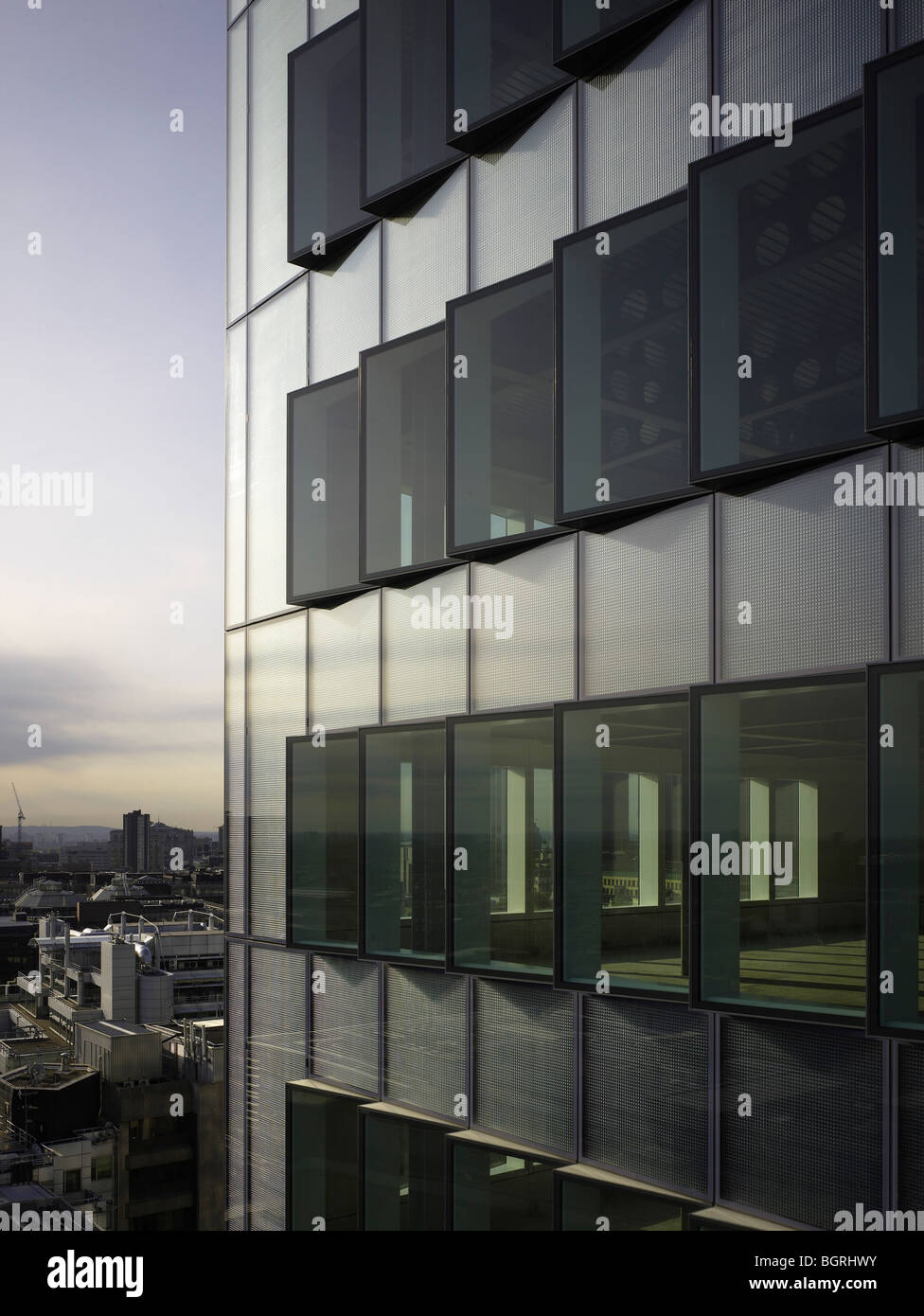 ropemaker office building, london Stock Photo - Alamy