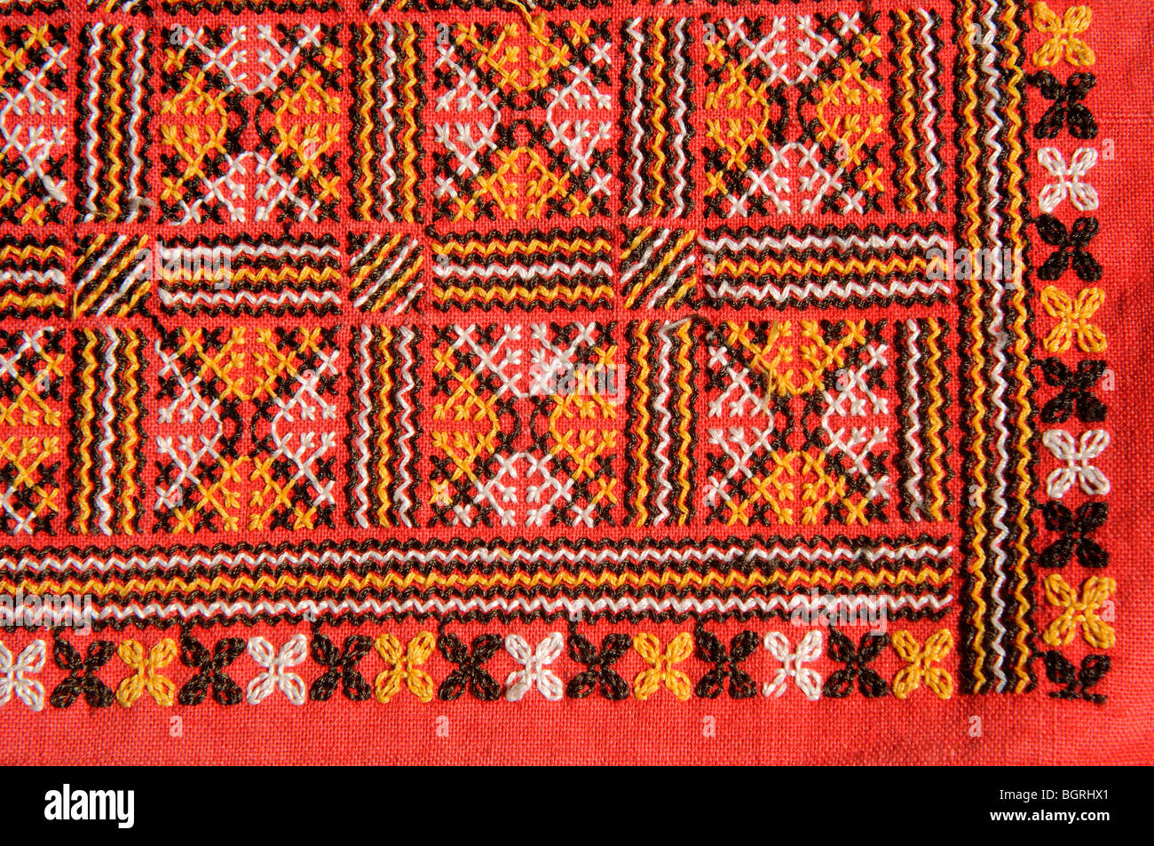 Mandaya woven jacket, Mindanao, Philippines Stock Photo - Alamy