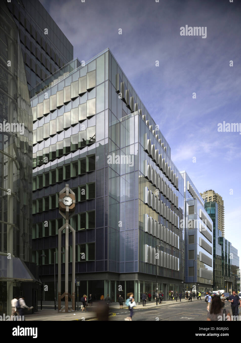 ropemaker office building, london Stock Photo - Alamy