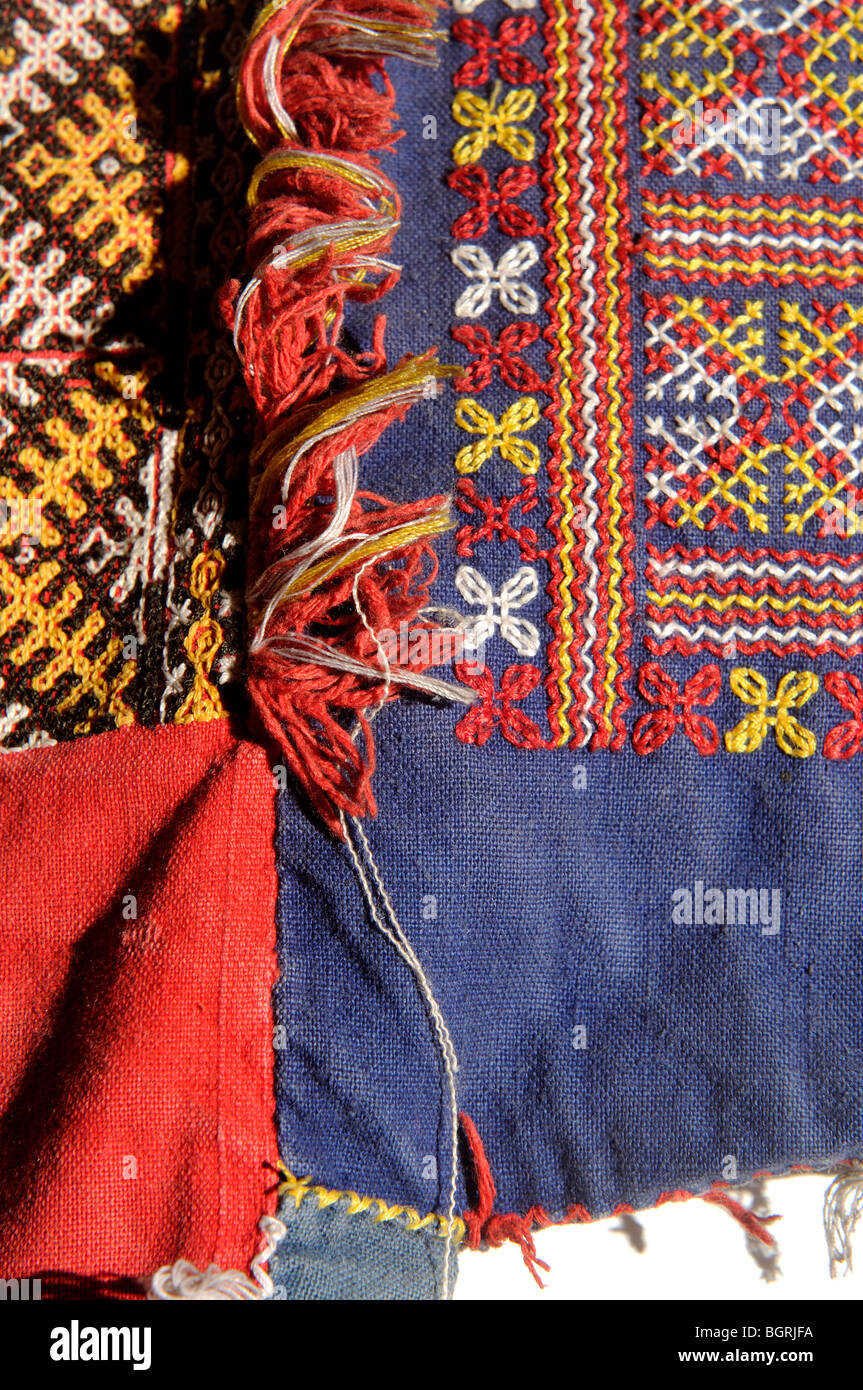 Mandaya woven jacket, Mindanao, Philippines Stock Photo - Alamy