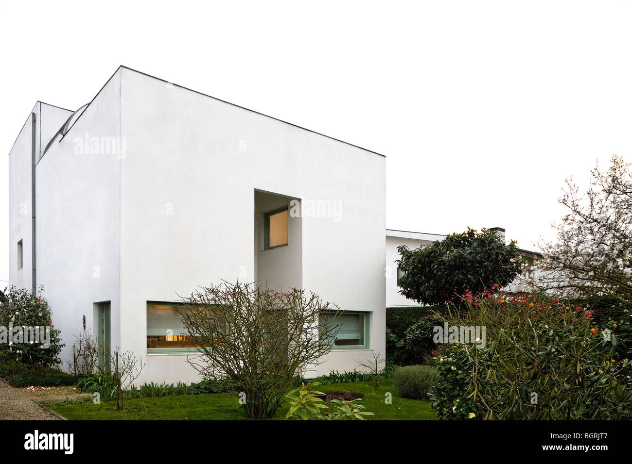 AVELINO DUARTE HOUSE, OVAR, PORTUGAL, ALVARO SIZA Stock Photo - Alamy