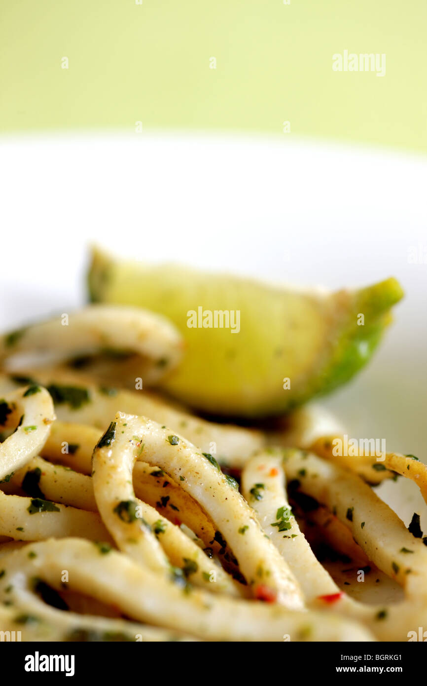 Calamari strips hi-res stock photography and images - Alamy