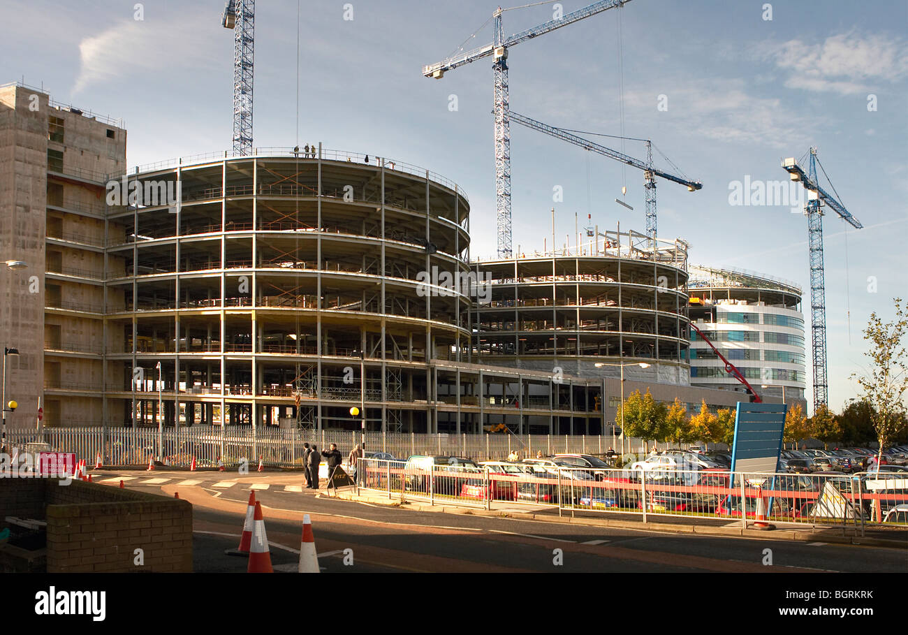 Building of the Queen Elizabeth Hospital Birmingham, Birmingham first ...