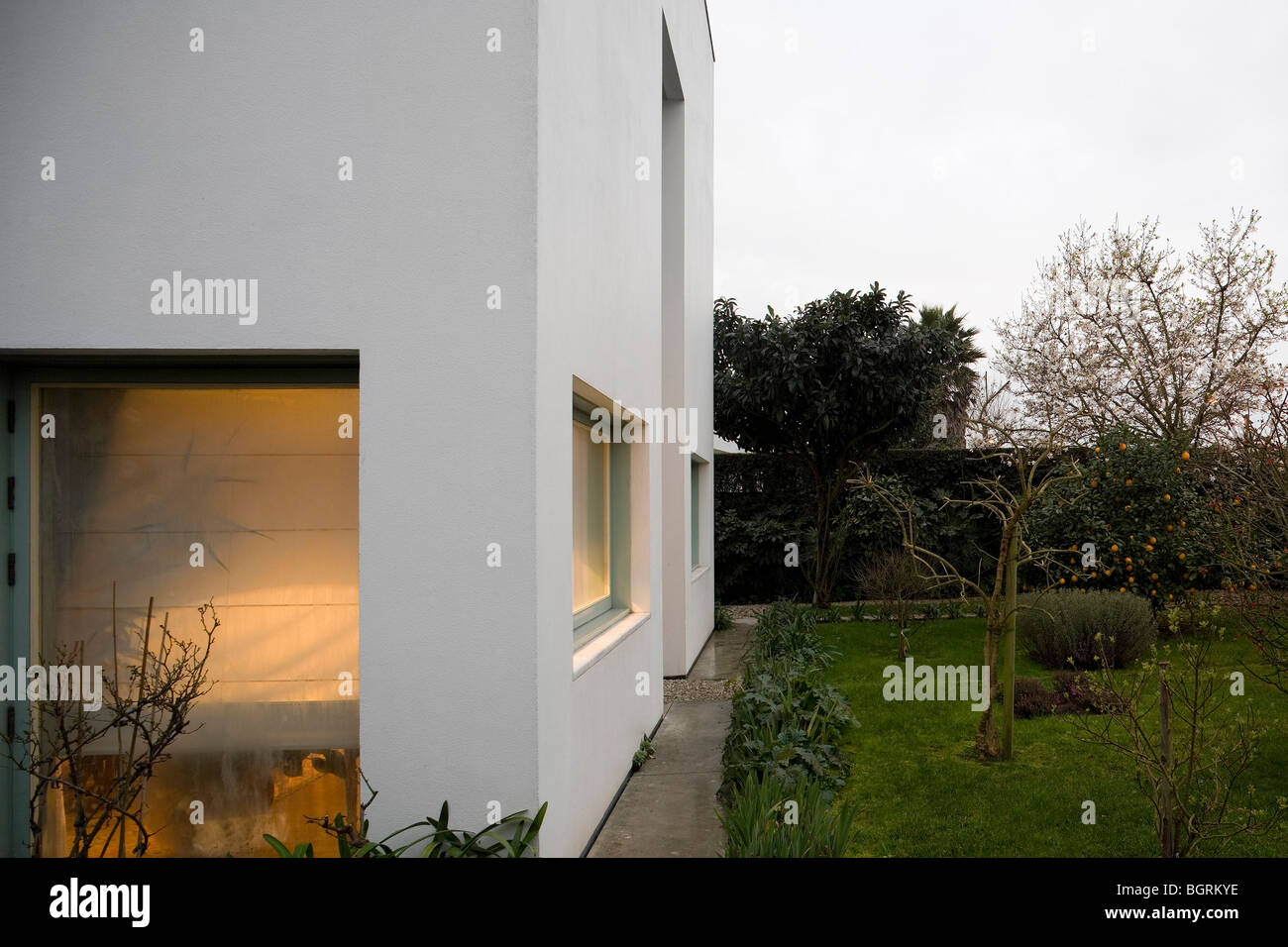AVELINO DUARTE HOUSE, OVAR, PORTUGAL, ALVARO SIZA Stock Photo - Alamy