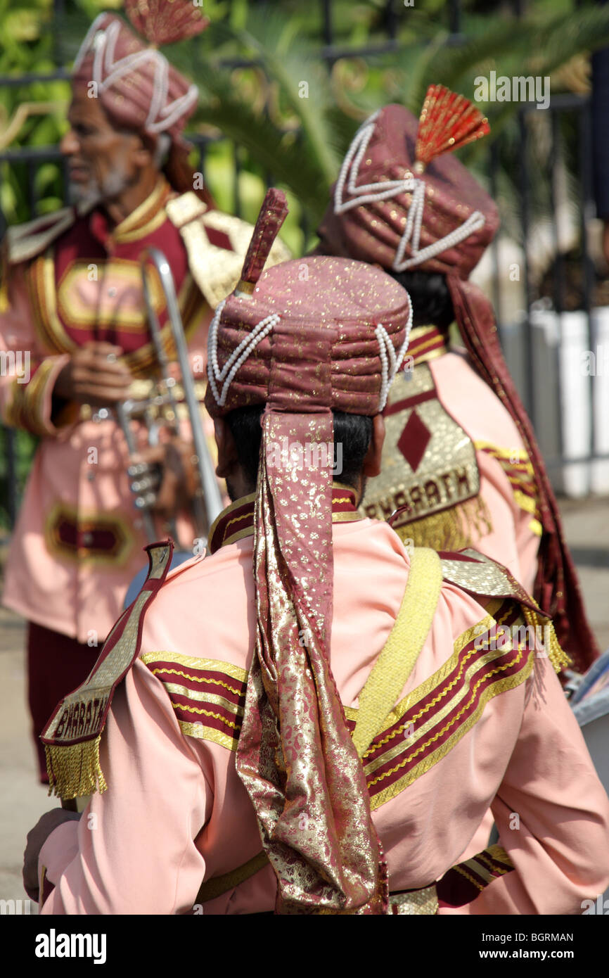 Band Troupe in Uniform, Bangalore, Karnataka Stock Photo - Alamy