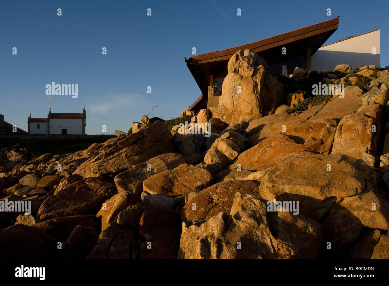 BOA NOVA TEA HOUSE, PORTO, PORTUGAL, ALVARO SIZA Stock Photo - Alamy