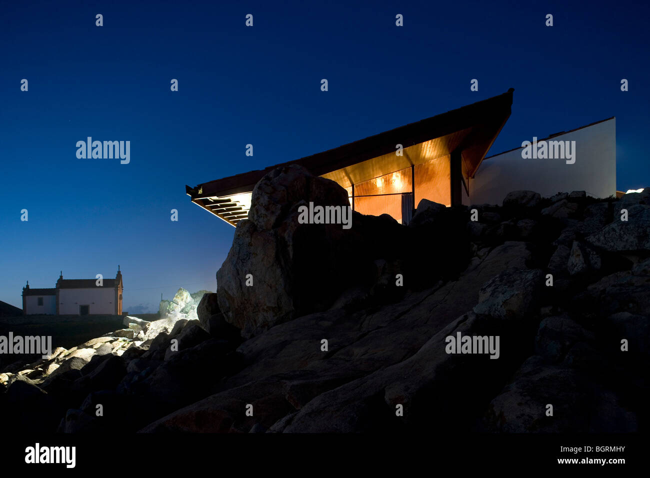 BOA NOVA TEA HOUSE, PORTO, PORTUGAL, ALVARO SIZA Stock Photo - Alamy