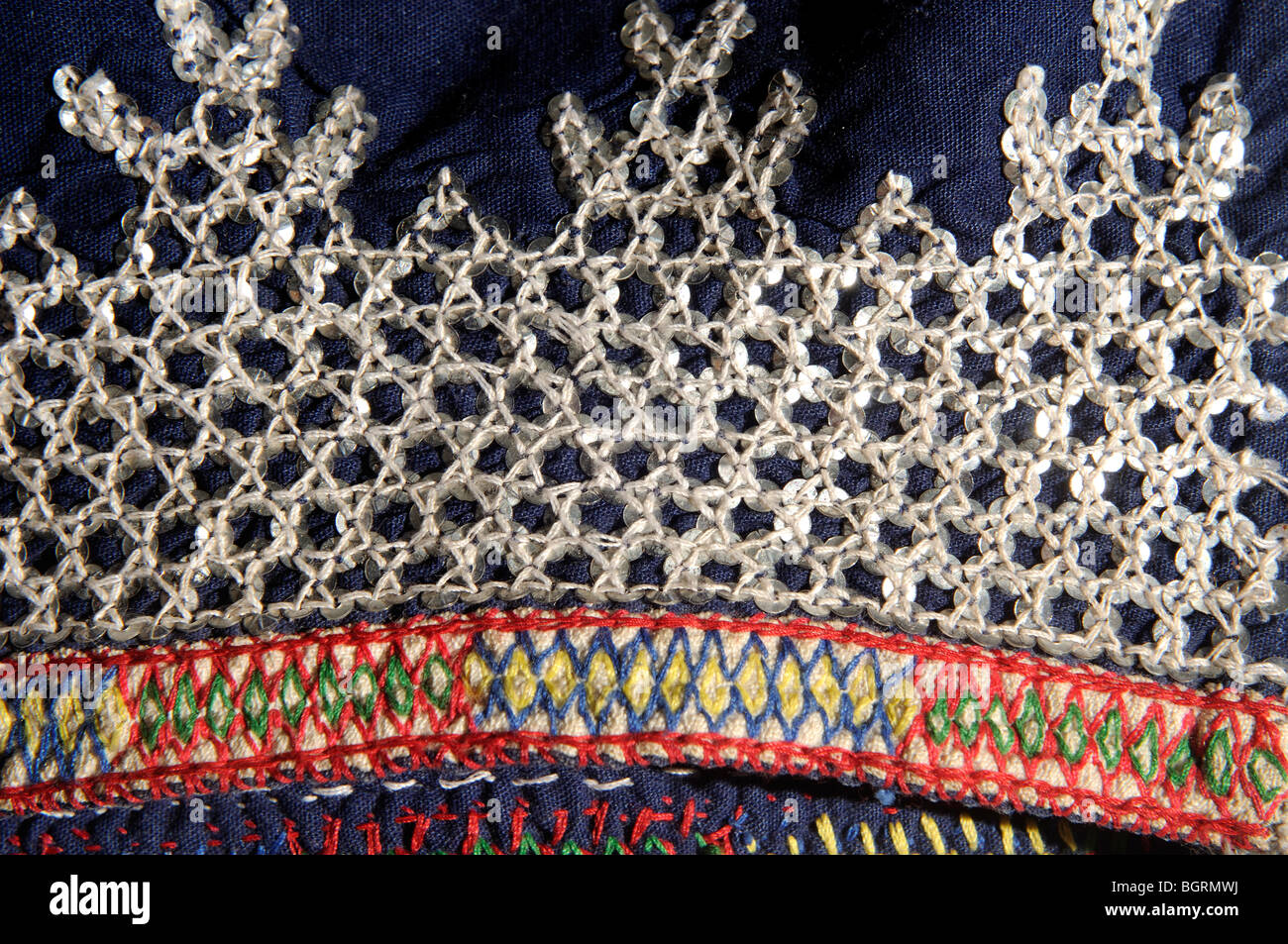B'laan beaded jacket, Mindanao, Philippines Stock Photo - Alamy