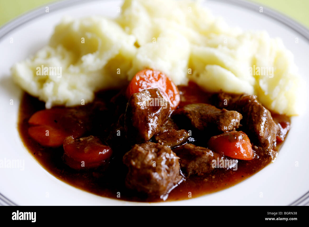 Beef Stew And Mash Stock Photos & Beef Stew And Mash Stock Images - Alamy