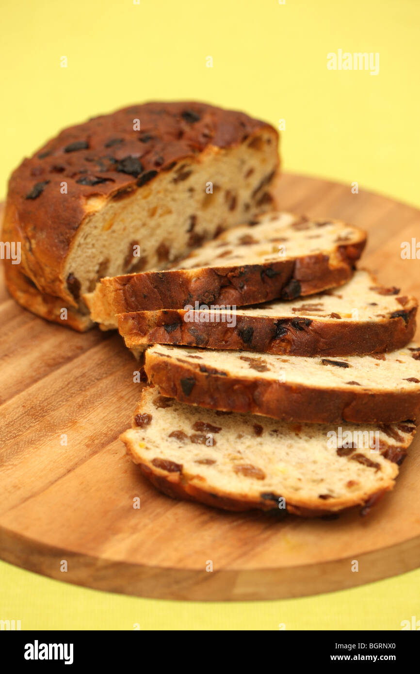 Irish Barmbrack Bread Stock Photo - Alamy