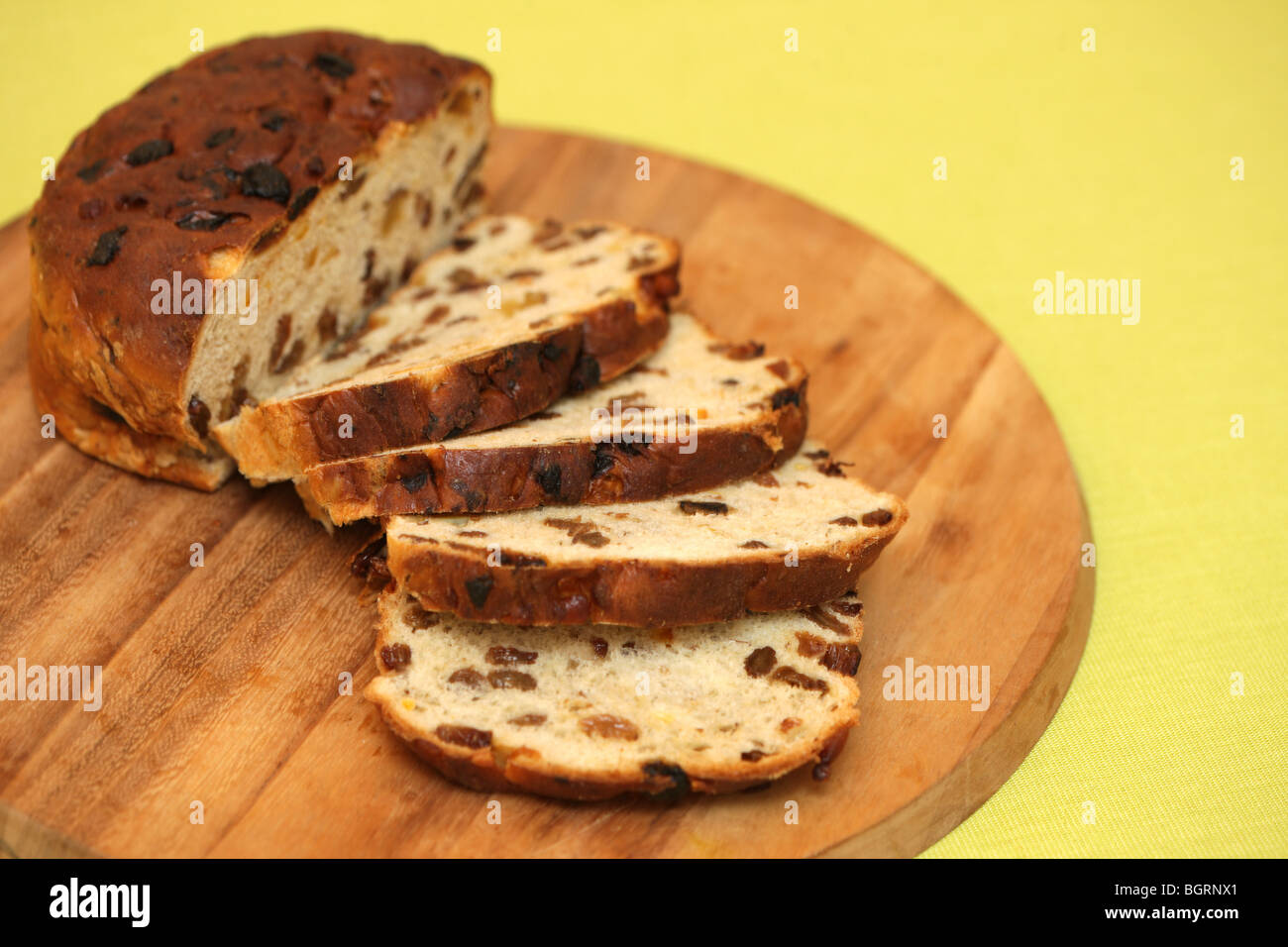 Irish Barmbrack Bread Stock Photo - Alamy