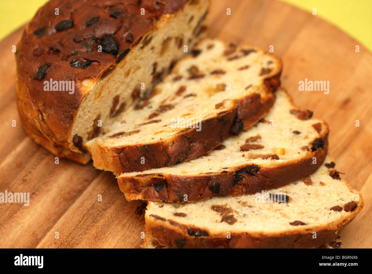 Irish Barmbrack Bread Stock Photo - Alamy