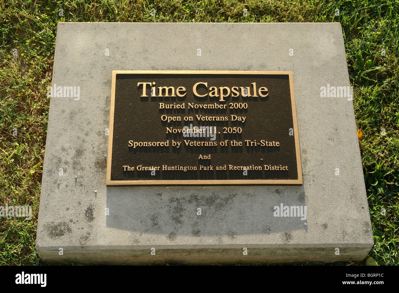AJD62341, Huntington, WV, West Virginia, Time Capsule at War Memorial ...