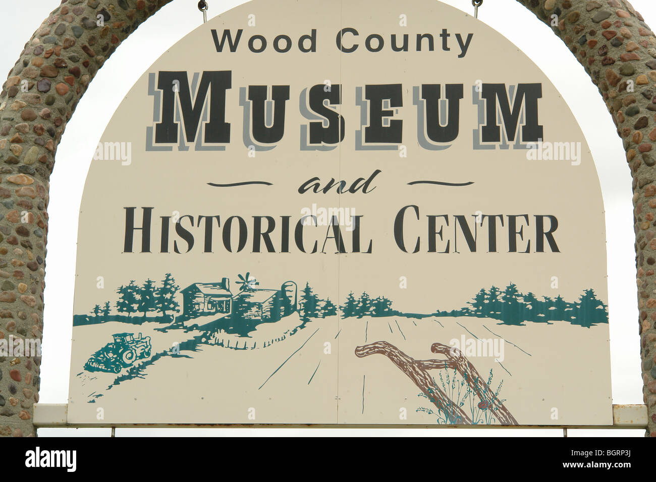 Historical museum and community center north hi-res stock photography ...