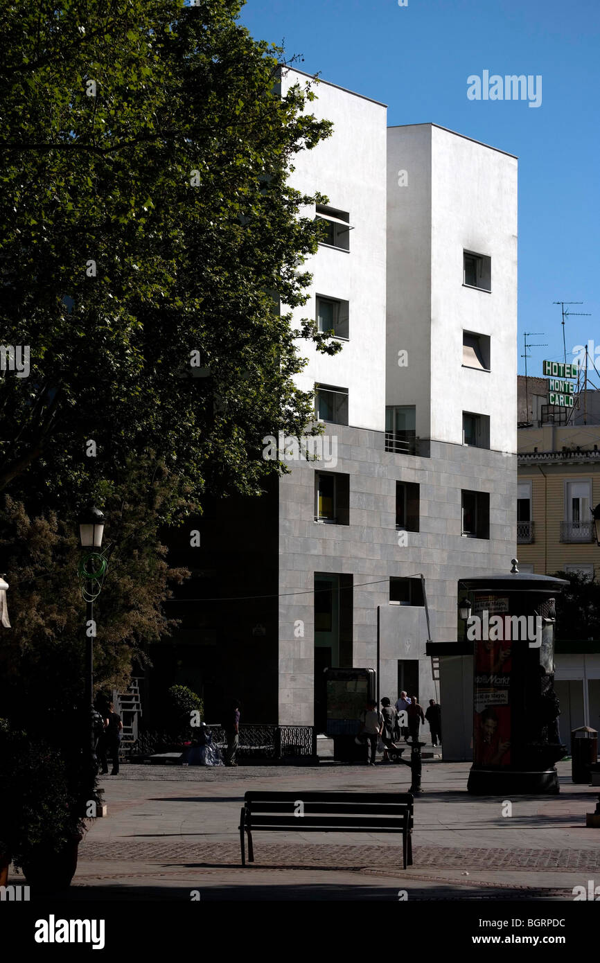 ZAIDA BUILDING - PATIO HOUSE, GRANADA, SPAIN, ALVARO SIZA Stock Photo ...