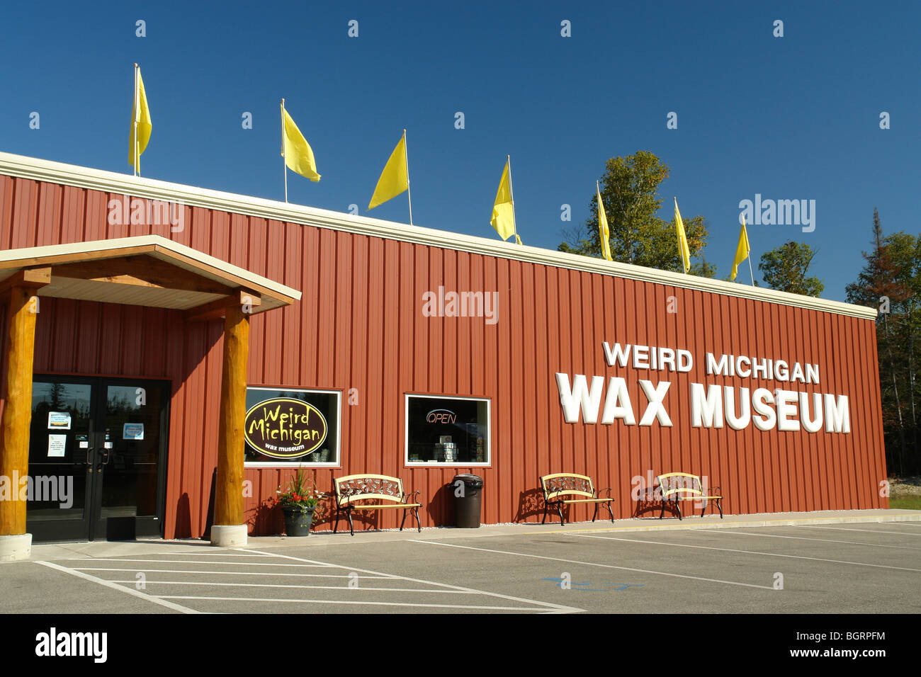 Weird michigan wax museum hi-res stock photography and images - Alamy