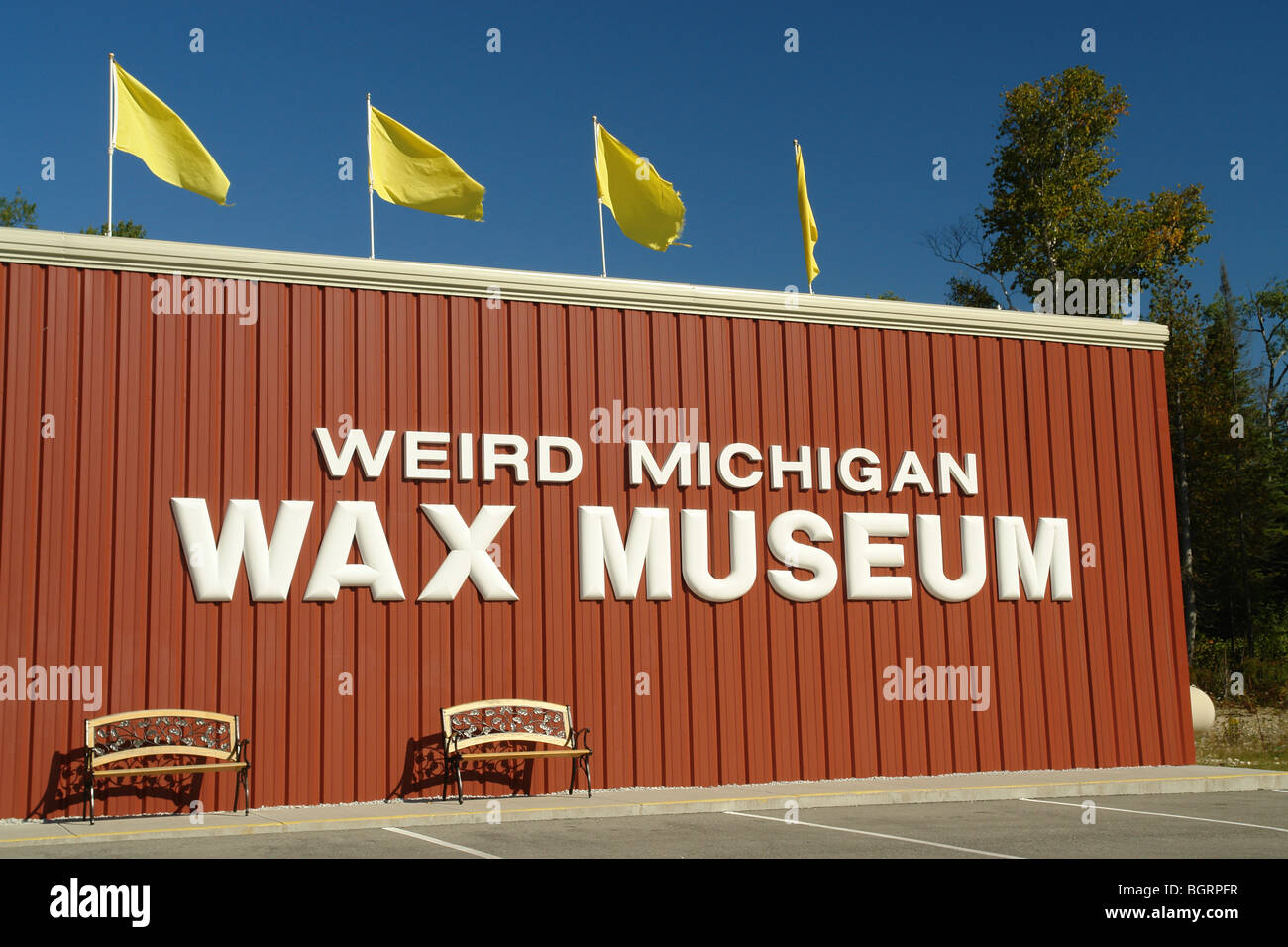 Weird michigan wax museum hi-res stock photography and images - Alamy