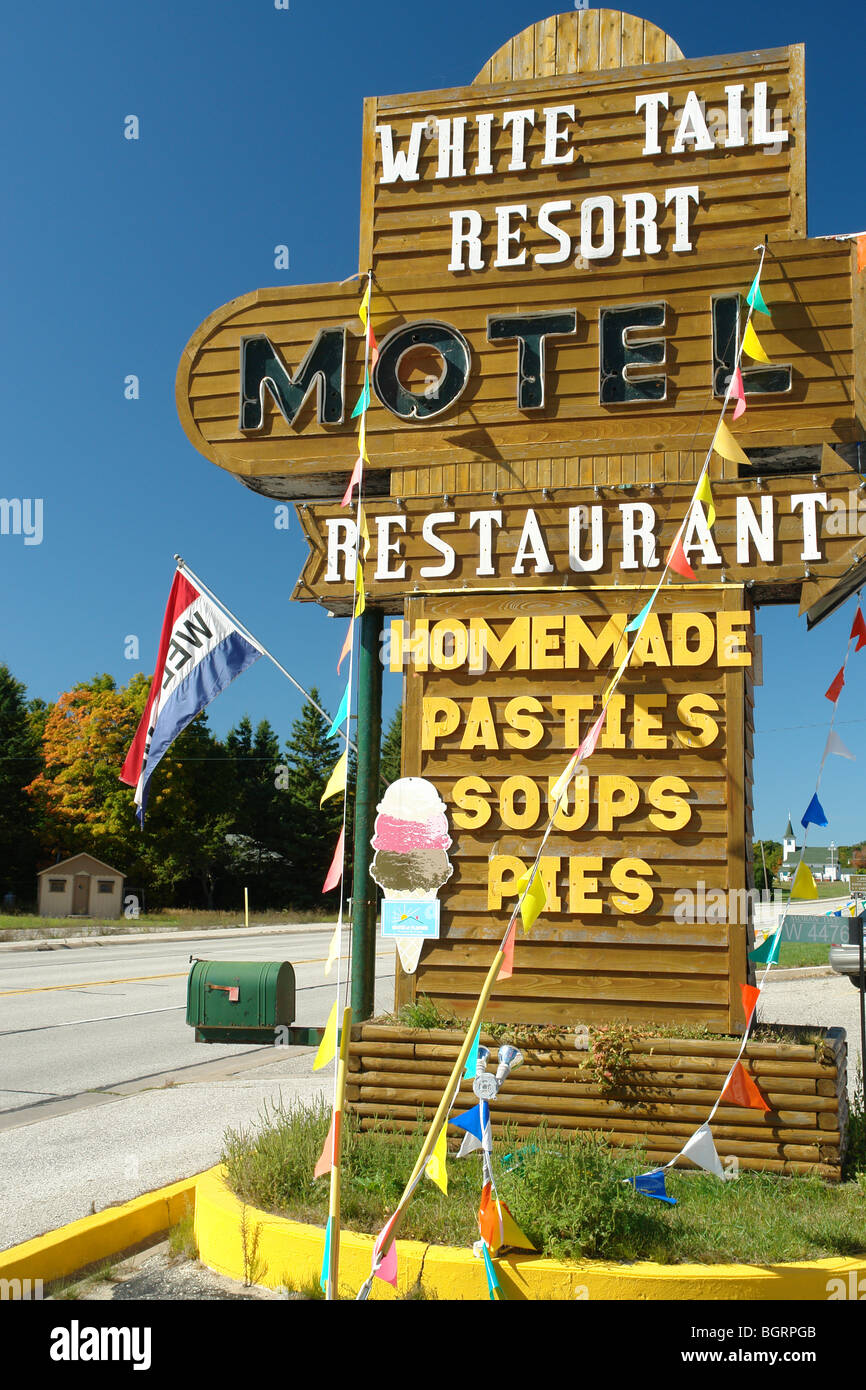 AJD62459, Brevort, MI, Michigan, Upper Peninsula, White Tail Resort ...