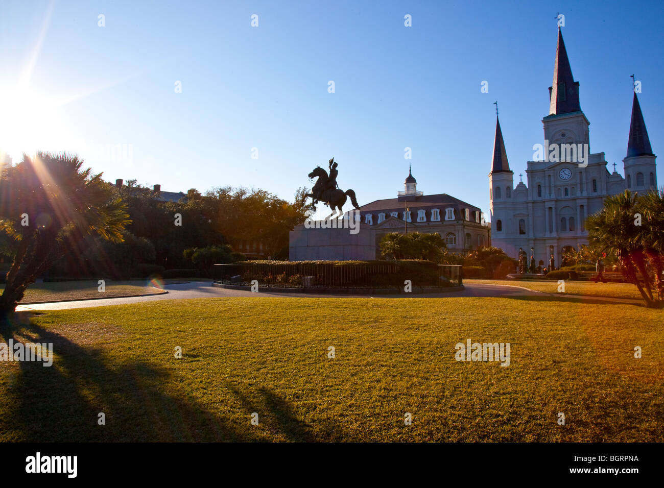 New orleans jackson square hi-res stock photography and images - Alamy