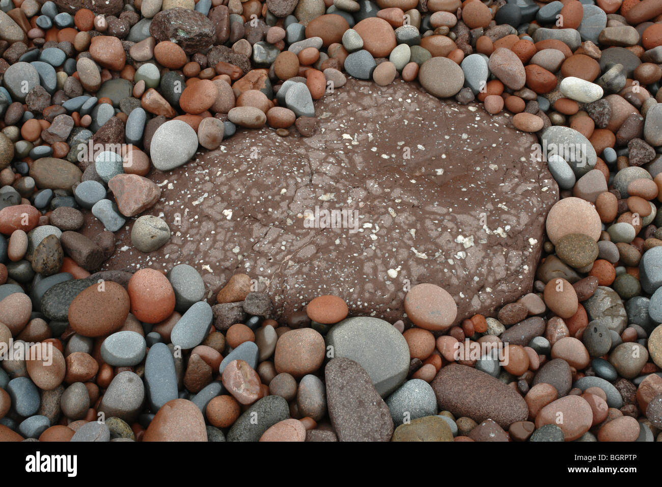 AJD62512, MN, Minnesota, Lake Superior, North Shore, rocks, background ...