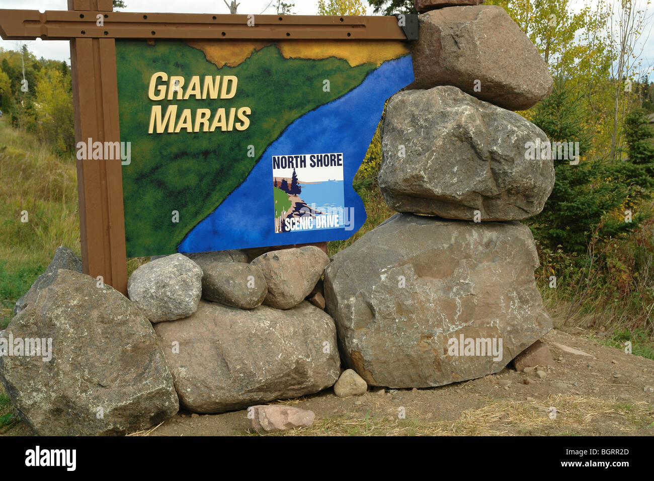 North lake shore drive sign hi-res stock photography and images - Alamy