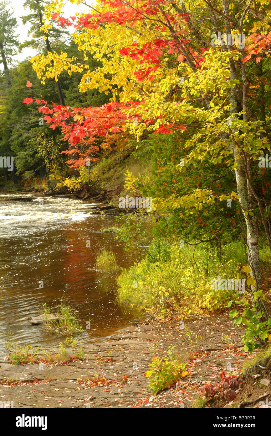 AJD62658, MI, Michigan, Upper Peninsula, Porcupine Mountains Wilderness ...