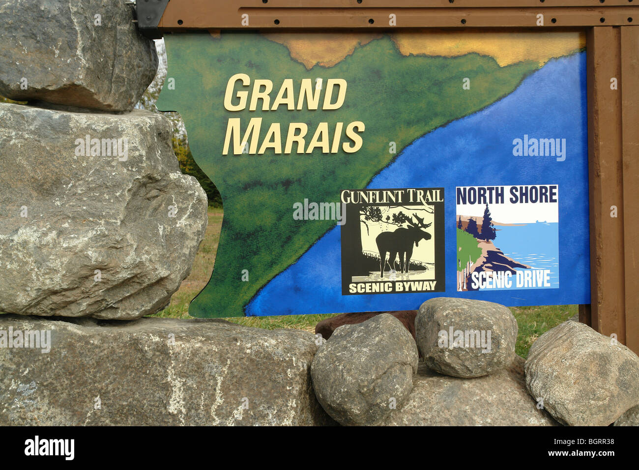 North lake shore drive sign hi-res stock photography and images - Alamy