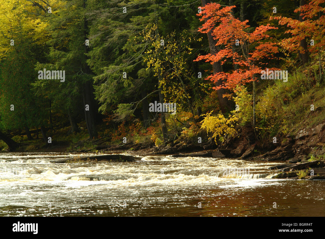 AJD62663, MI, Michigan, Upper Peninsula, Porcupine Mountains Wilderness ...